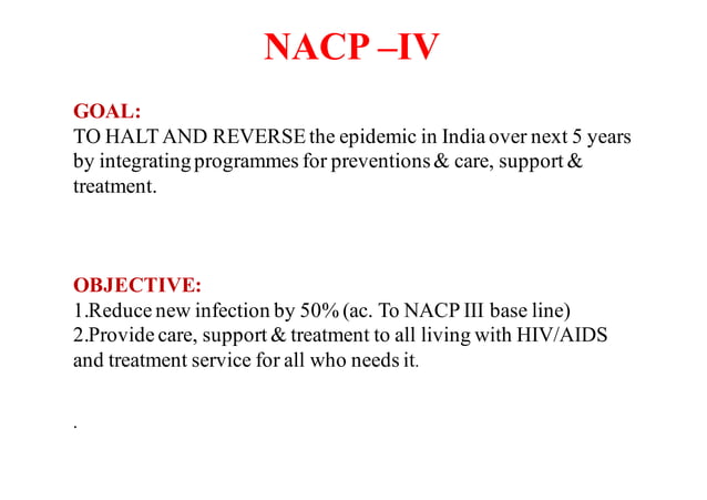 National AIDS Control Programme | PDF