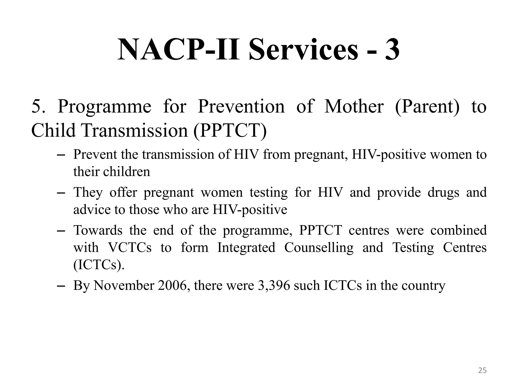National AIDS Control Programme - NACP | PPTX