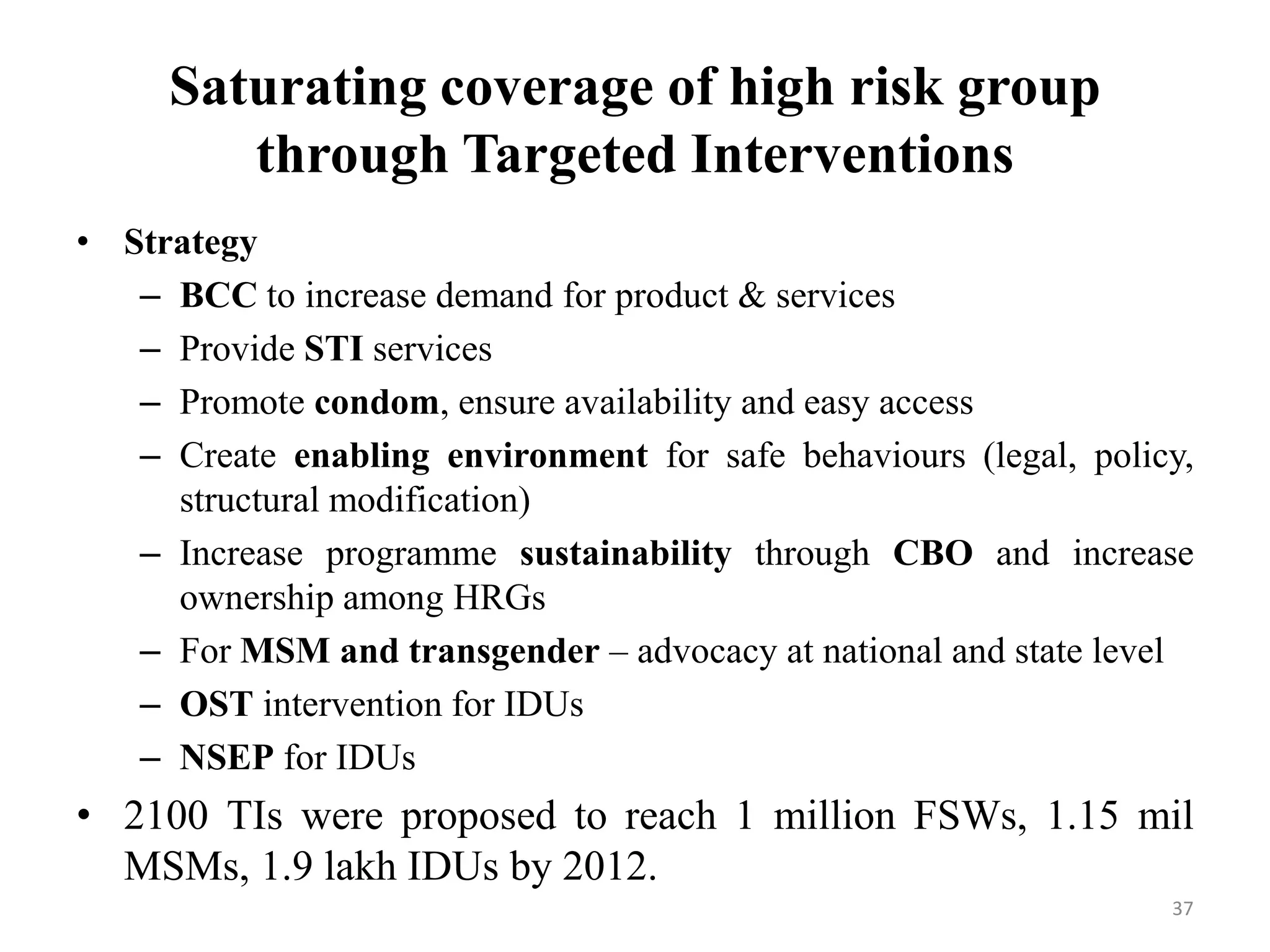 National AIDS Control Programme - NACP | PPTX