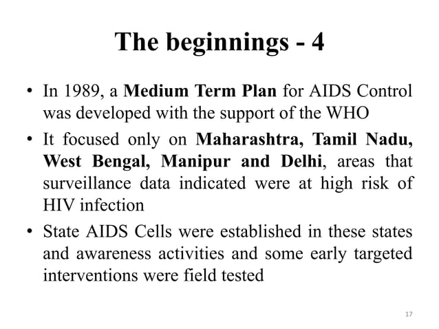 National AIDS Control Programme - NACP | PPTX
