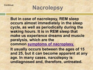 Nacrolepsy sleep-disorder | PPTX
