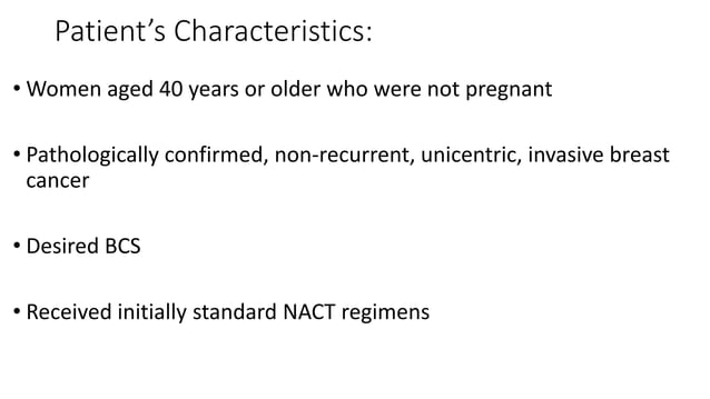 Role of NACT in Ca. Breast: Is there a new era?.pptx