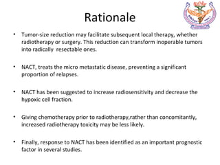Nact in ca cervix dr rekha arya | PPT
