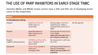 ROLE OF NEO ADJUVANT CHEMOTHERAPY IN TRIPLE NEGATIVE BREAST CANCER | PPTX