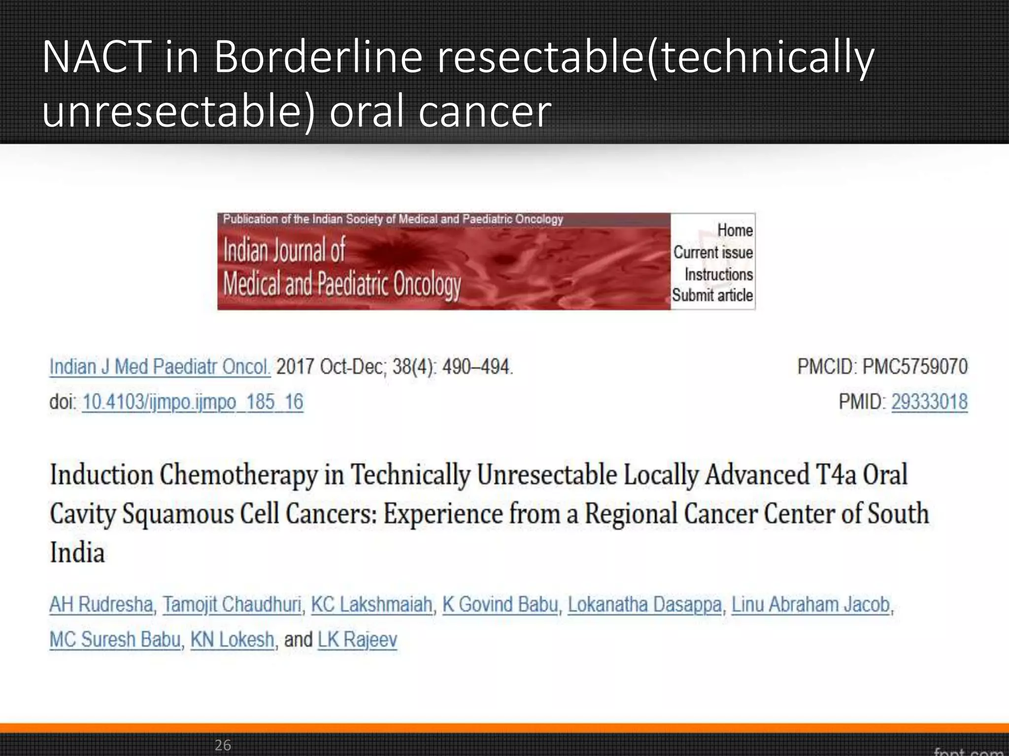 NACT in oral cancer - Mukesh.pptx