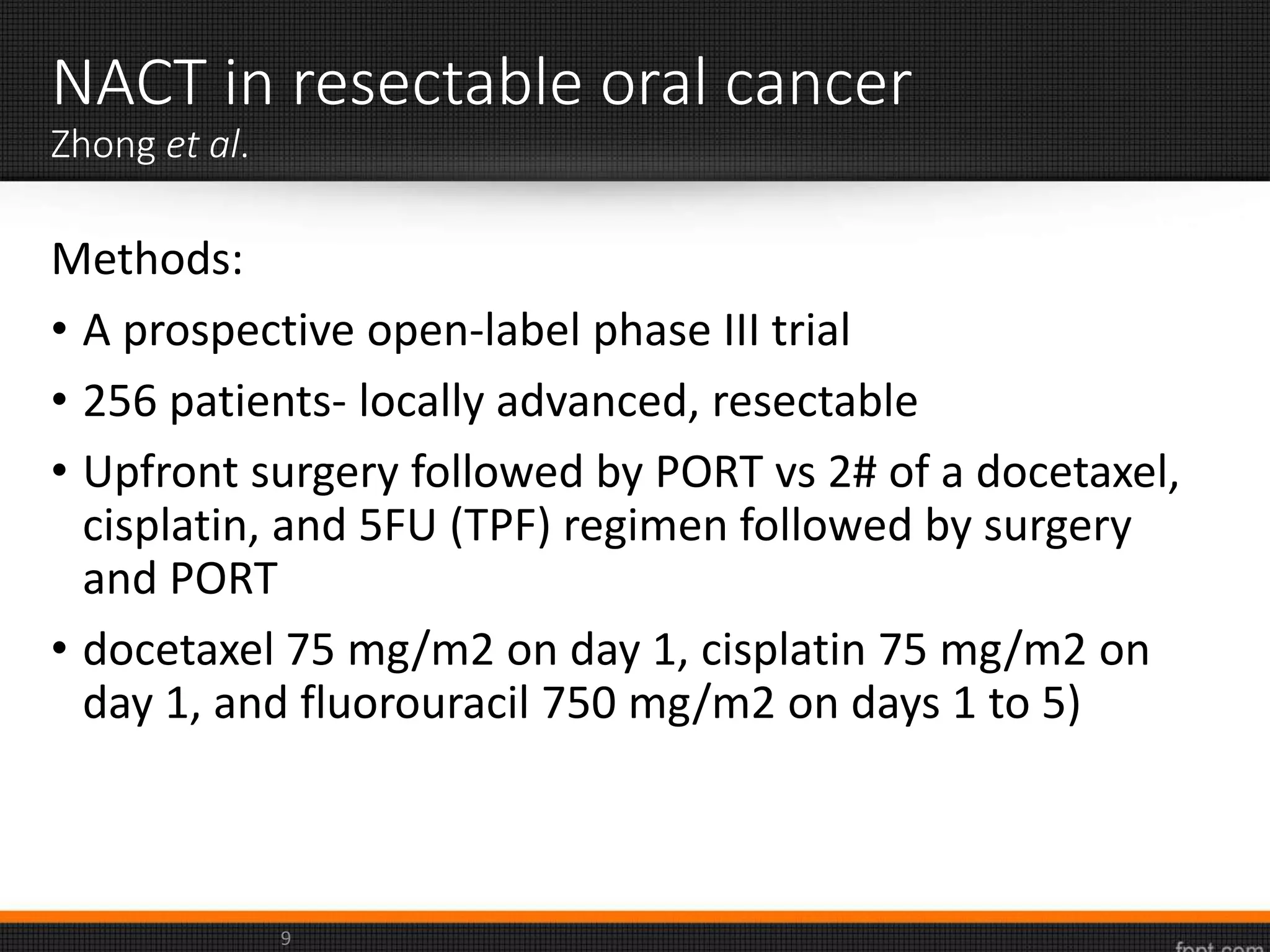 NACT in oral cancer - Mukesh.pptx
