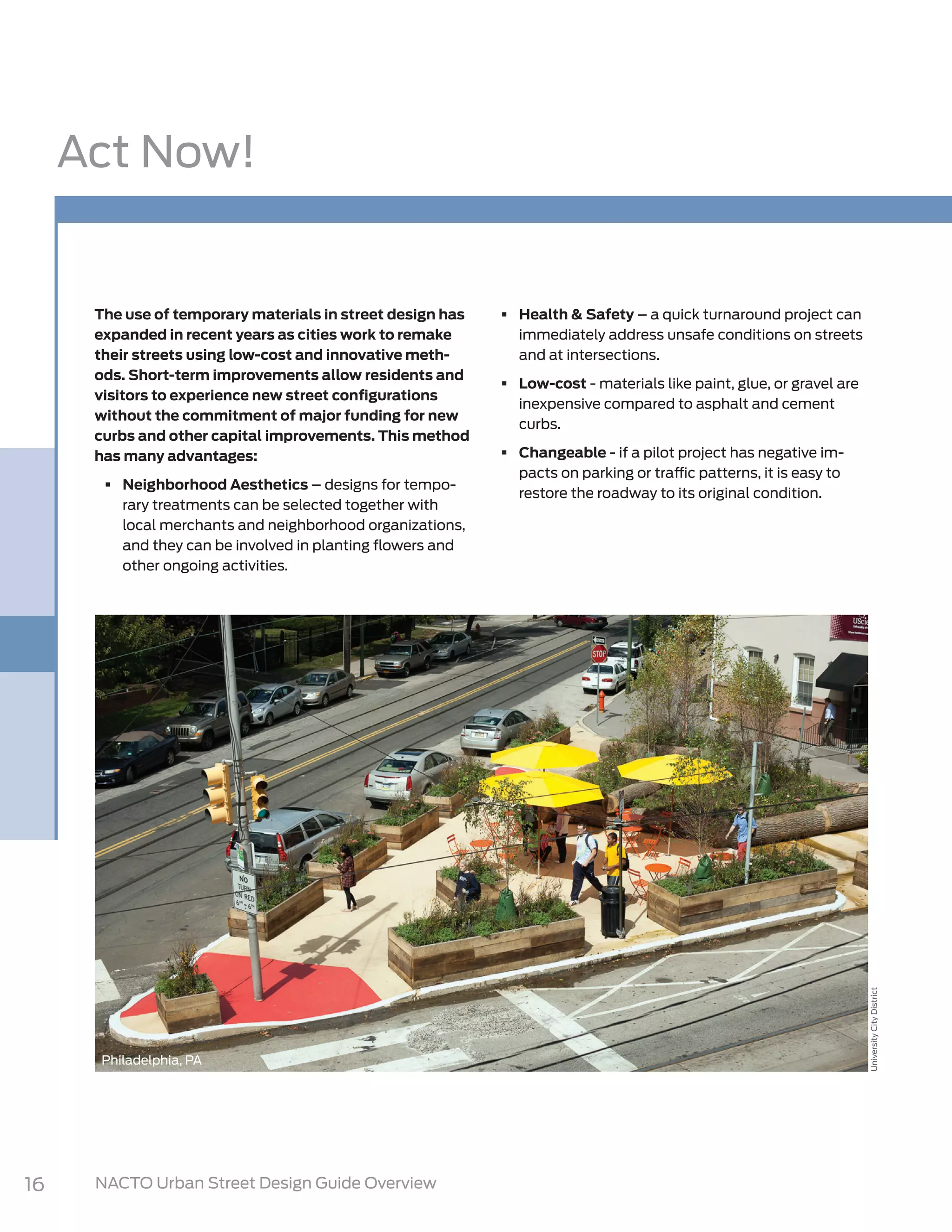 NACTO Urban Street Design Guide | PDF