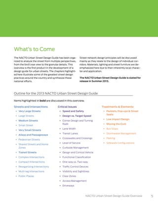 NACTO Urban Street Design Guide | PDF