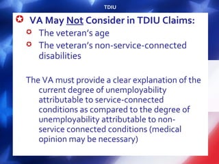 NACVSO 2019 CVA TDIU | PPT