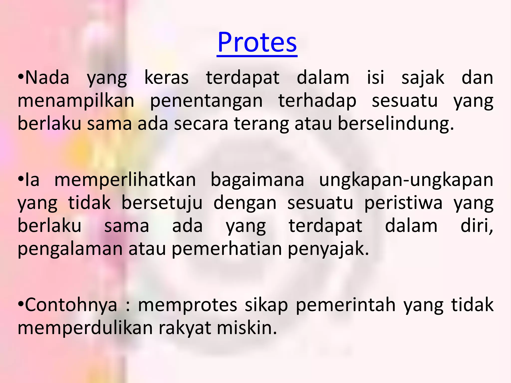 Nada dalam sajak | PPTX