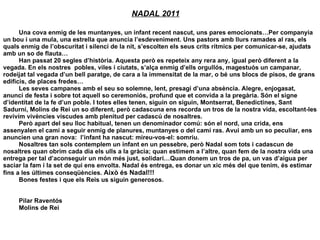 Nadal 2011 Pilar Raventós Puigmartí | PPS