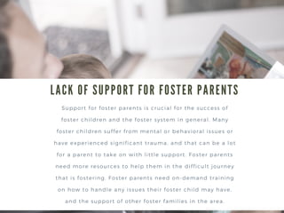 Nadav Zeimer | Problems with the U.S. Foster Care System | PPT