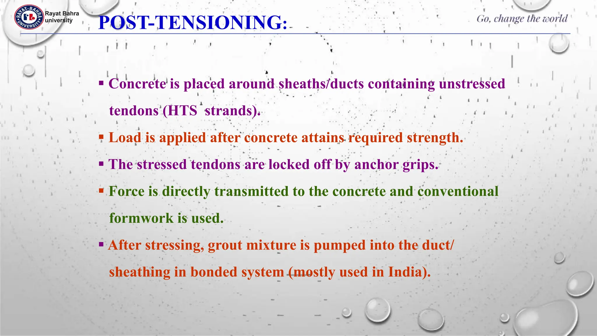 PRESTRESSED CONCRETE BEAMS AND ADVANCEMENTS | PPTX