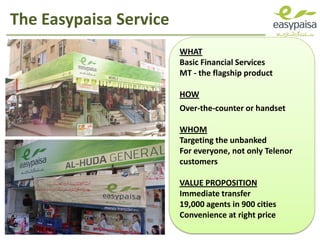 Branchless Banking - The Easypaisa Way | PDF