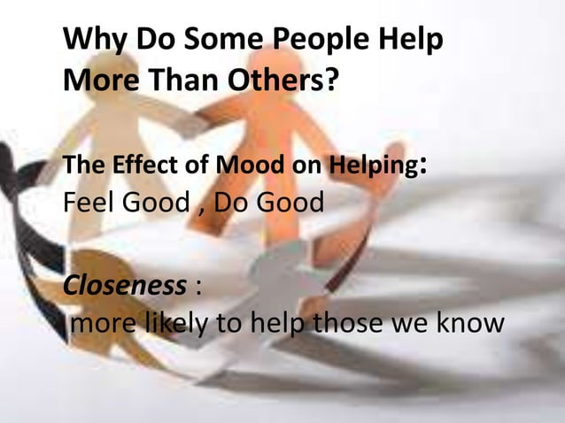 Helping behavior | PPTX | Dating | Family and Relationships