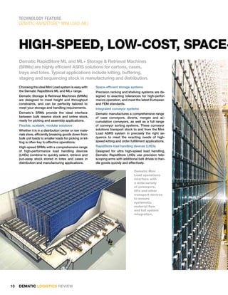 DEMATIC logistics review 7 | PDF | Logistics | Business