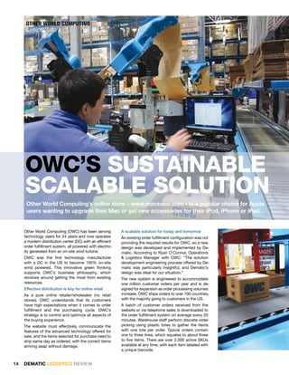 DEMATIC logistics review 7 | PDF