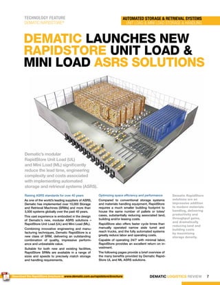 DEMATIC logistics review 7 | PDF