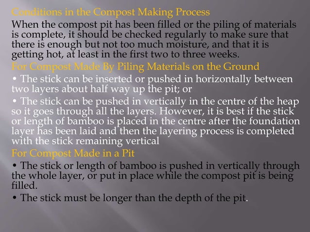 NADEP Compost.pptx | Agriculture | Industries