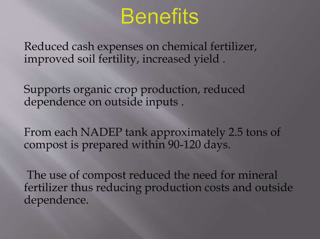 NADEP Compost.pptx | Agriculture | Industries