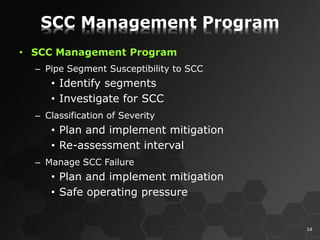 Nader Al Otaibi - Managing SCC in Gas Pipelines | PDF