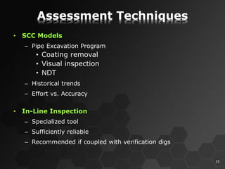Nader Al Otaibi - Managing SCC in Gas Pipelines | PDF