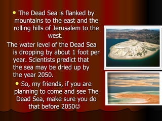 Nadera's presentation on The Dead Sea | PPT