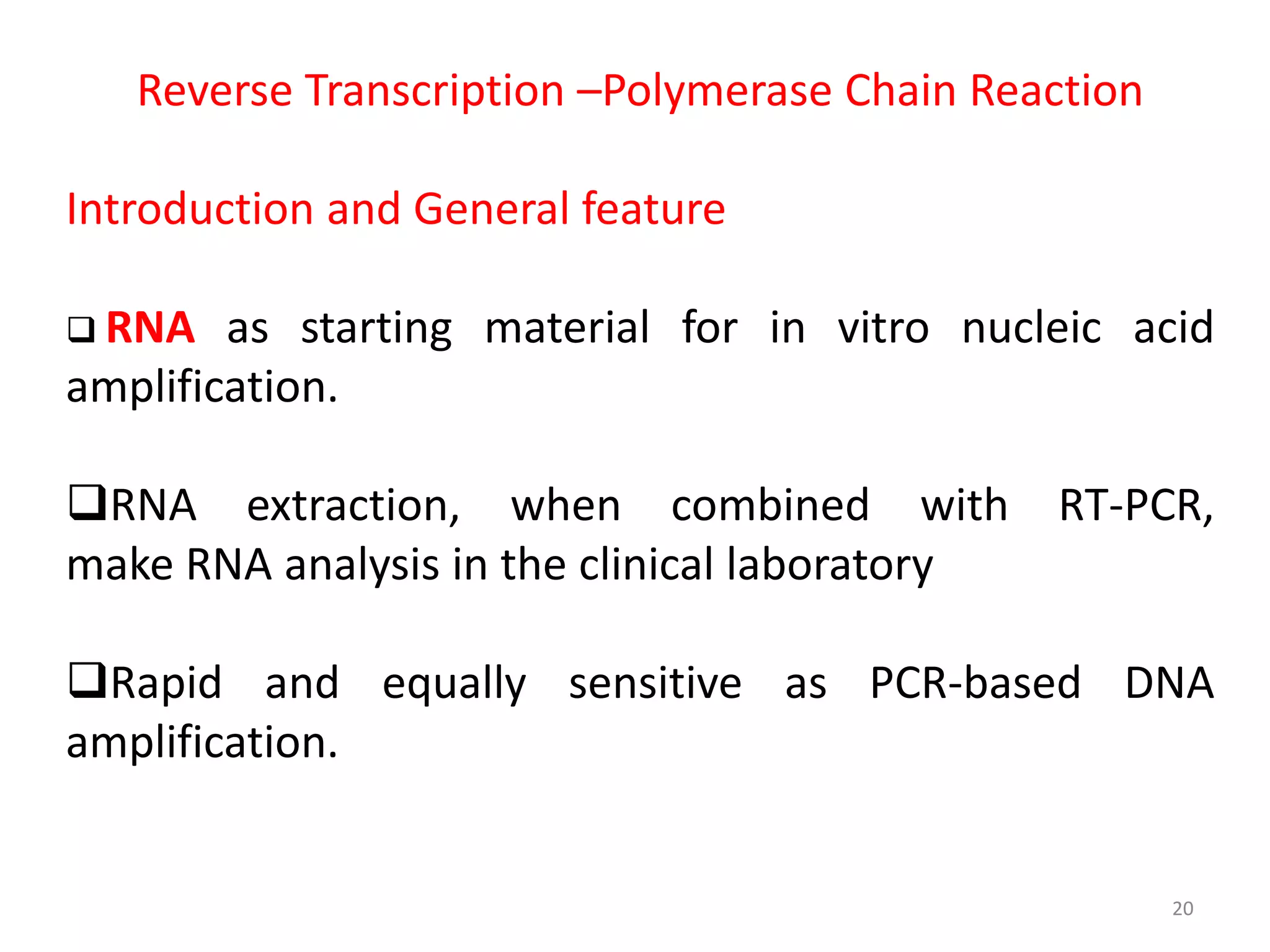 Nucleic acid detection Techniques | PPTX