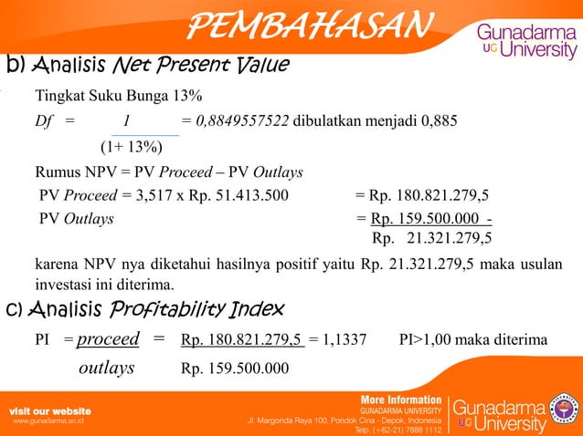 Analisis Studi Kelayakan Bisnis | PDF