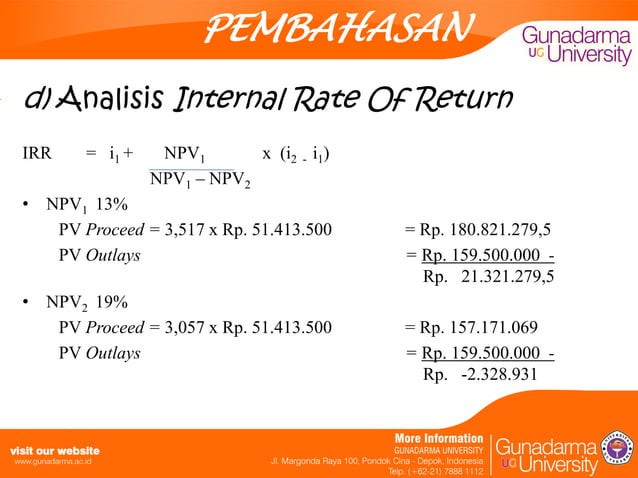 Analisis Studi Kelayakan Bisnis | PDF