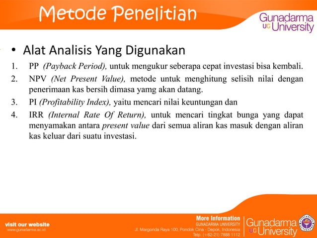 Analisis Studi Kelayakan Bisnis | PDF