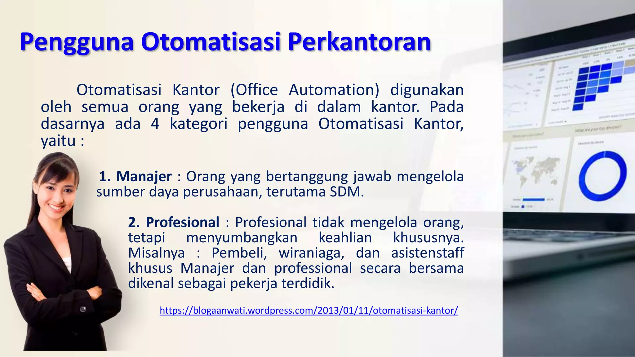 Nadhia otomatisasi perkantoran | PPT