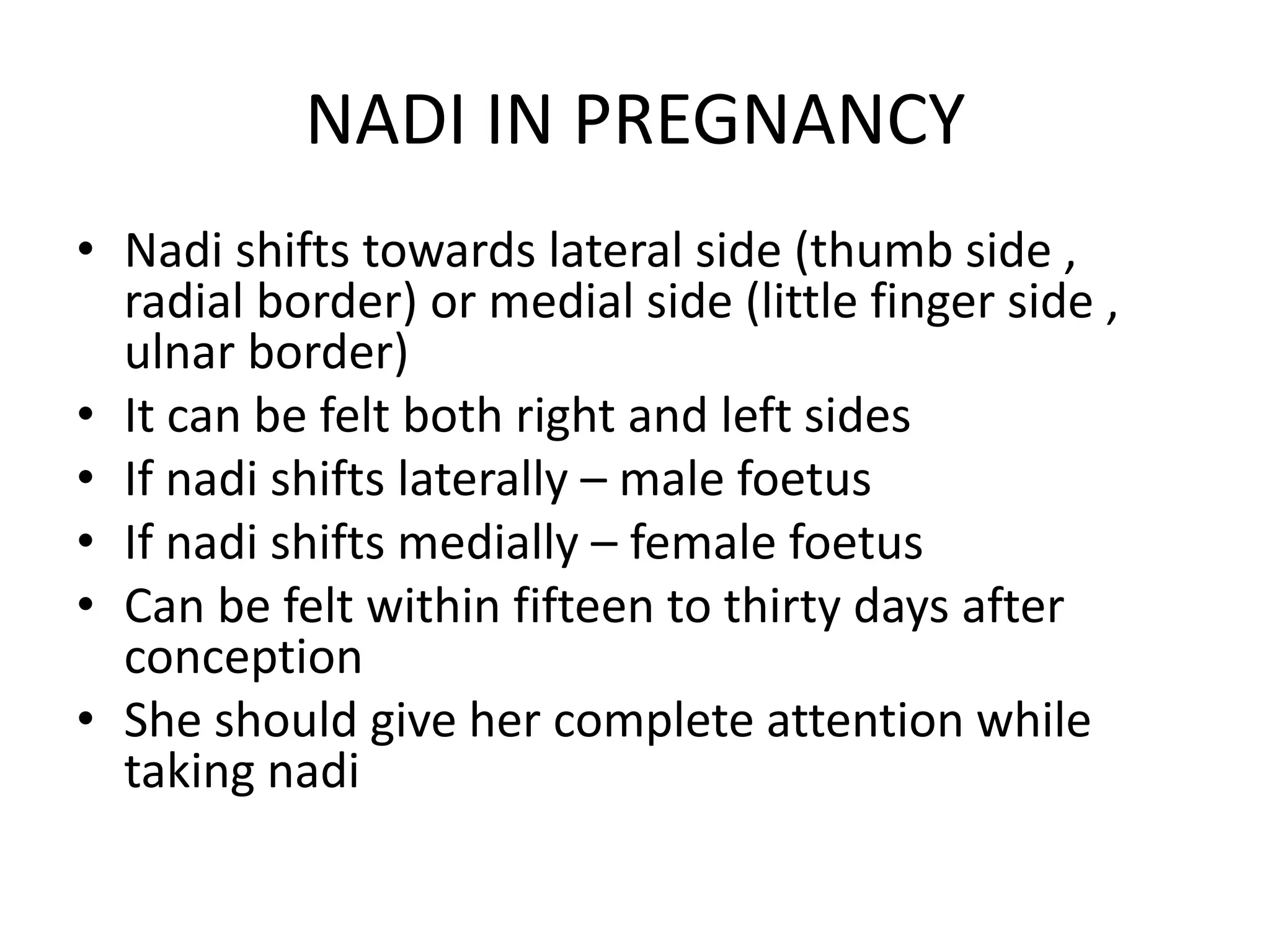 Nadi Pareeksha (Pulse Diagnosis) - An Authentic Scientific Approach | PPTX