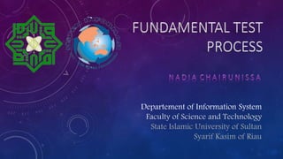 Fundamental Test Process | PPT