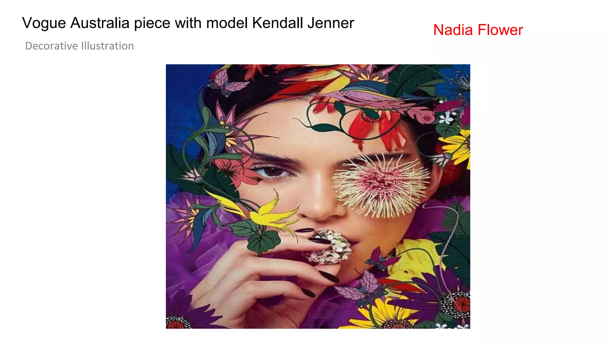 Nadia flower decorative and fashion illustrator | PDF