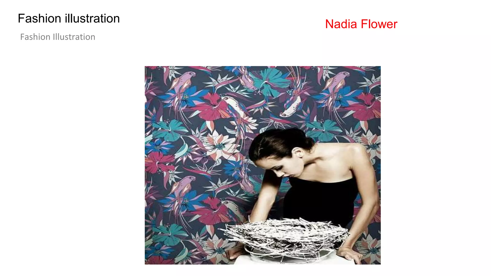 Nadia flower decorative and fashion illustrator | PDF