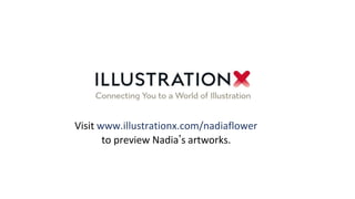 Nadia flower decorative and fashion illustrator | PDF