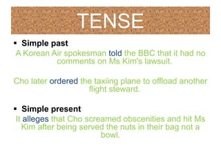 Syntactic Analysis - News excerpt | PPTX