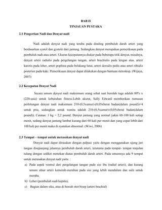 laporan praktikum nadi | DOCX