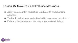 SaaStr Workshop Wednesdays: Top 5 Lessons Learned from Databricks ...