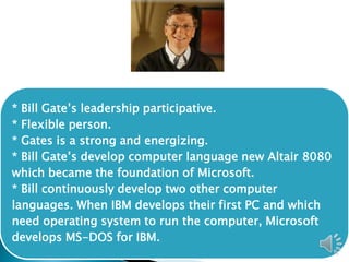 Bill Gates vs Steve Jobs | PPTX