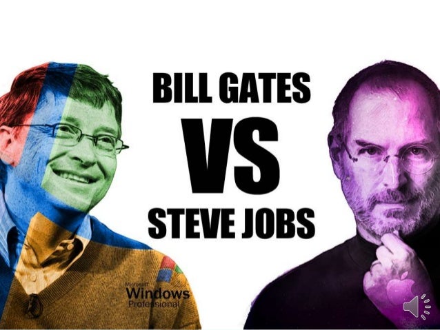 Bill Gates vs Steve Jobs