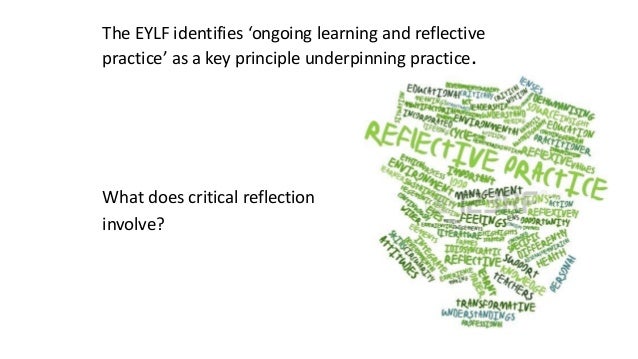 C&K Reflective Practice Cards in Action