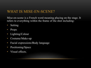 Nadine miseenscene.2 | PPT