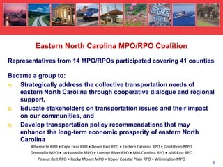 Partnering for Performance with State DOTs: North Carolina | PPTX