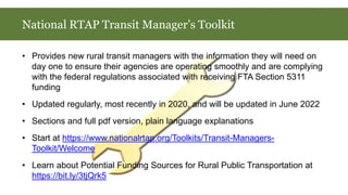 NADO - National RTAP Transit Manager Toolkit - June 14 2022.pptx