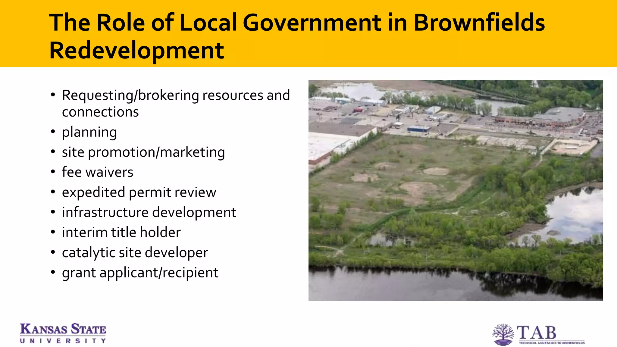 Brownfields for Redeveloping Resilience | PPT