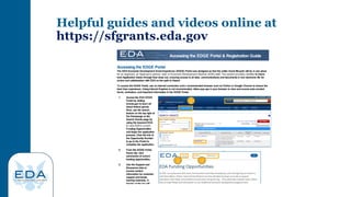 EDA Projects- From Development to Award | PDF