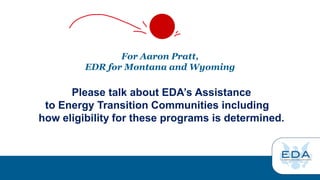 EDA Projects- From Development to Award | PDF