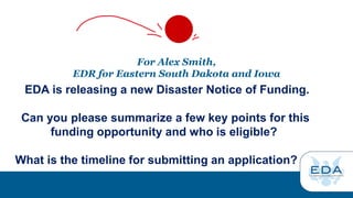 EDA Projects- From Development to Award | PDF